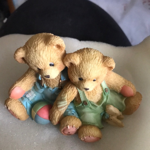 Cherished Teddies | Other | Nib Cherished Teddies Travis And Tucker ...